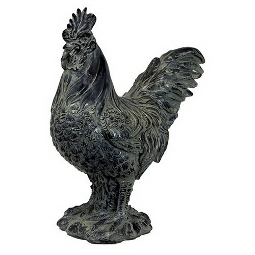 Urban Trends Resin Standing Rooster Statue in the Tabletop Decorations ...