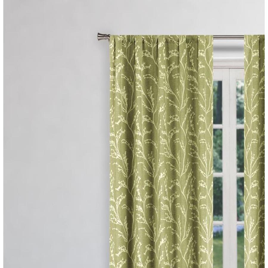 Duck River Textile Peyton Woven Branches Window Curtain Set in the ...