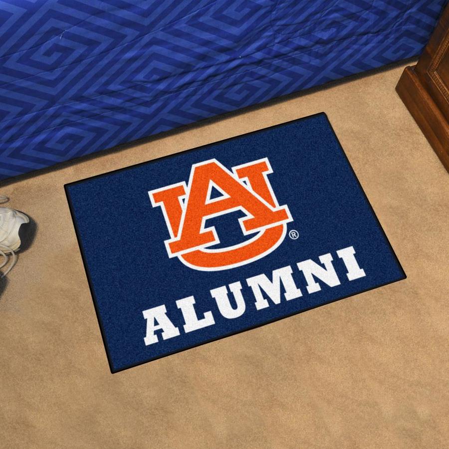 FANMATS Auburn Tigers NCAA Alumni Rug 1-1/2-ft x 2-1/2-ft Blue ...
