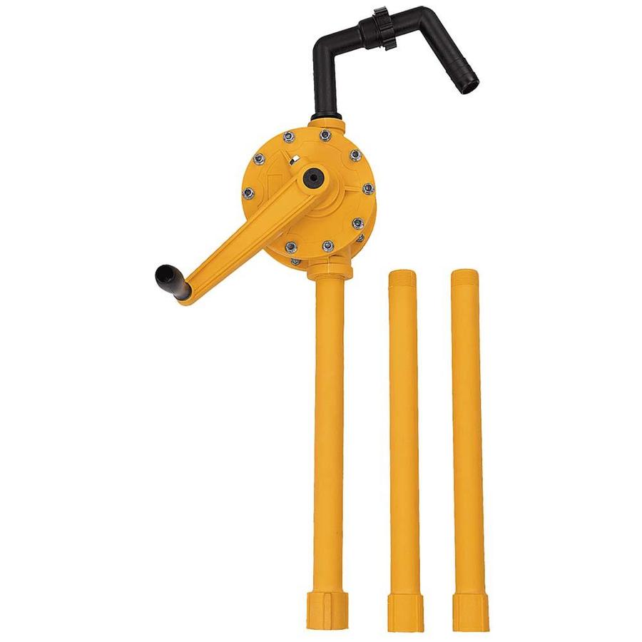 American Forge & Foundry Polypropylene Manual Rotary Barrel Pump with 2 ...