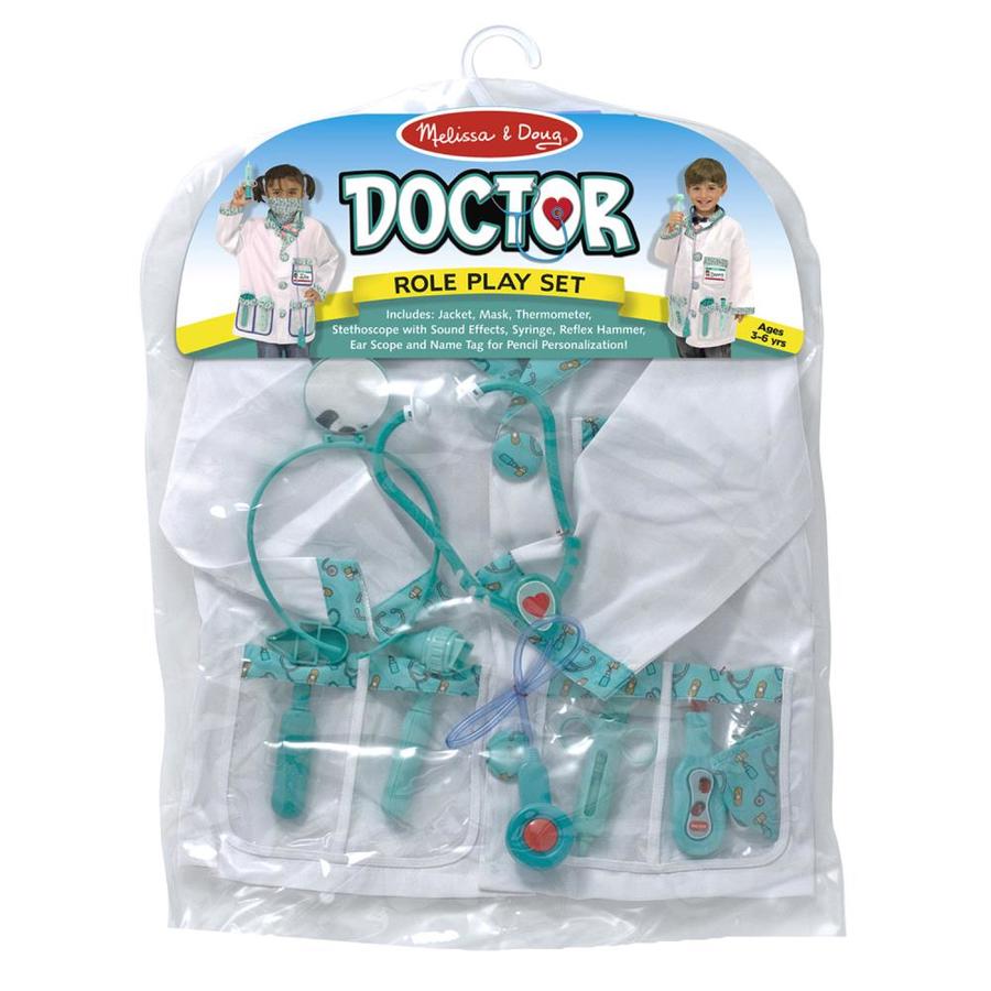 Melissa & Doug Doctor Role Play Costume Set in the Kids Play Toys ...