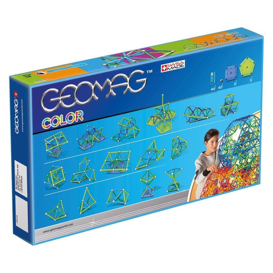 Geomag Geomag Color, Magnetic Rod and Ball Building Set, 91 in the Kids ...