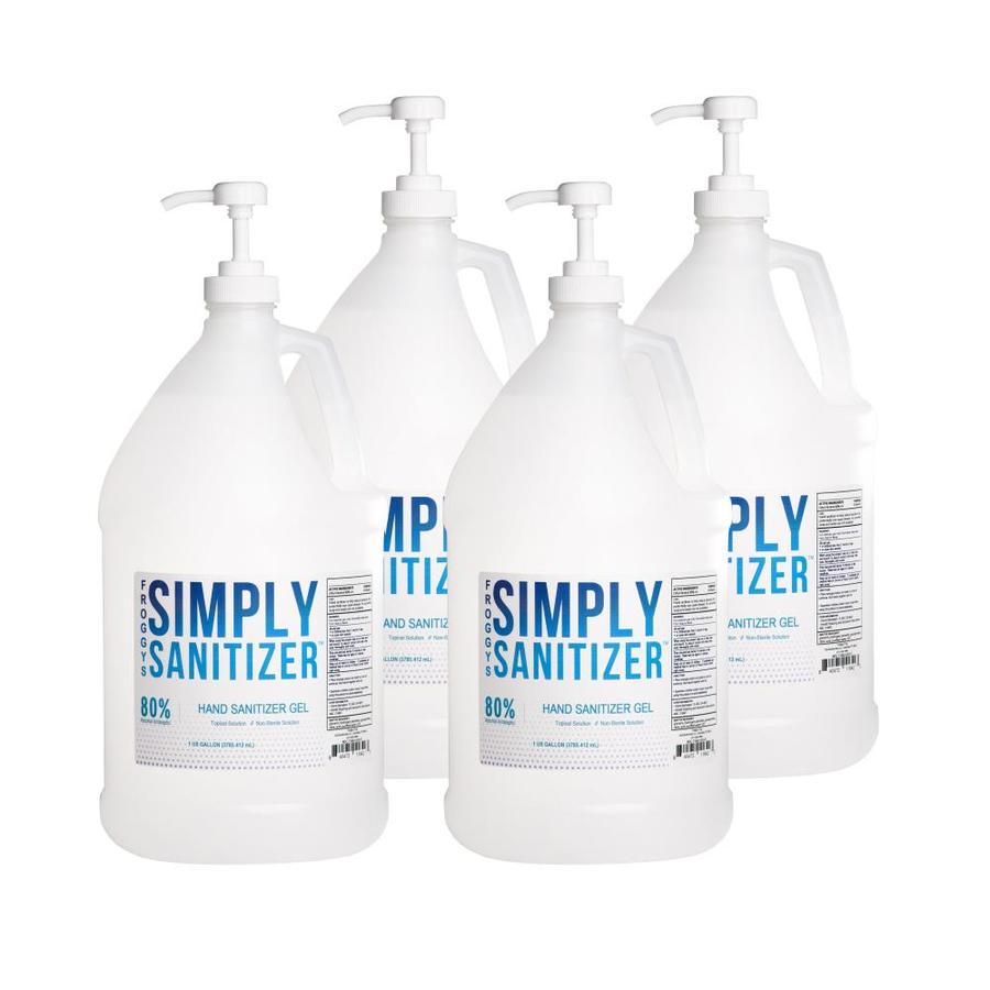 Froggy's Simply Sanitizer Froggy's Simply Sanitizer 80% Alcohol Hand ...