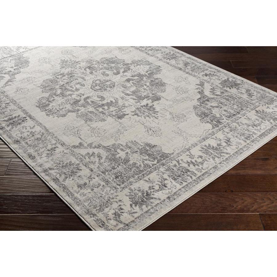 Surya Roma 6 ft. 7 in. x 9 ft. Traditional Area Rug in Cream in the ...