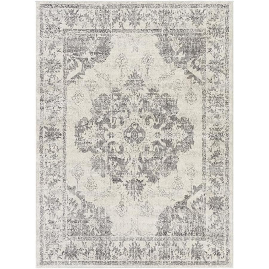 Surya Roma 9 ft. x 12 ft. 3 in. Traditional Area Rug in Cream in the ...