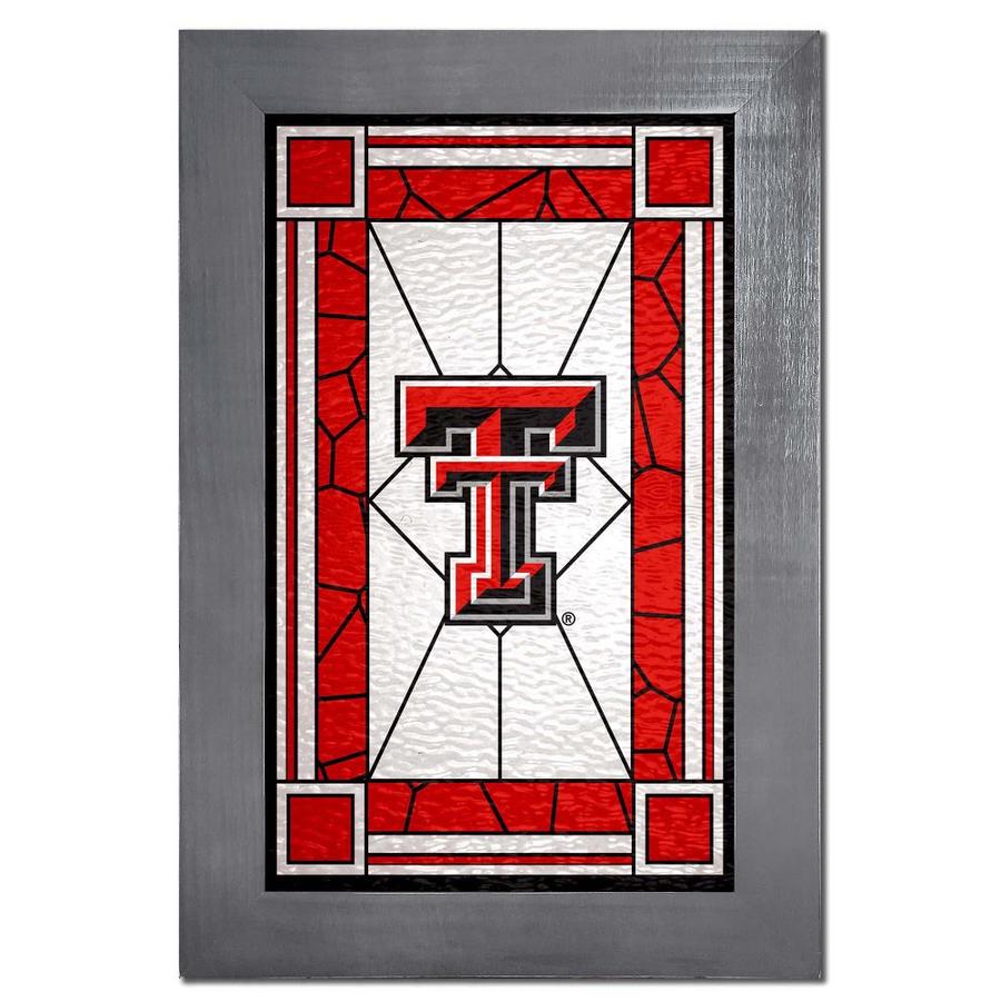 Fan Creations Texas Tech University Stained Glass 11x19 Sign in the ...