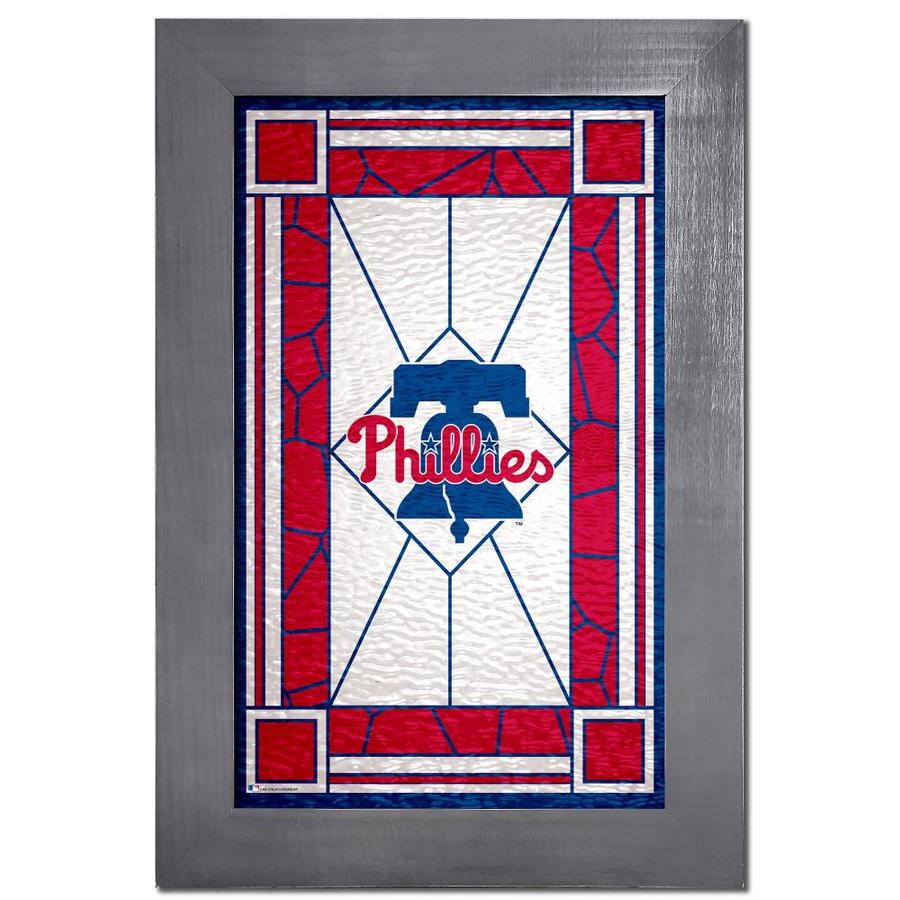 Fan Creations Philadelphia Phillies Stained Glass 11x19 Sign in the ...