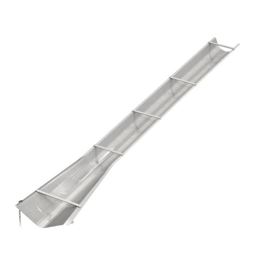 Bon Tool 12-ft. Aluminum Flared End Concrete Chute in the Concrete ...