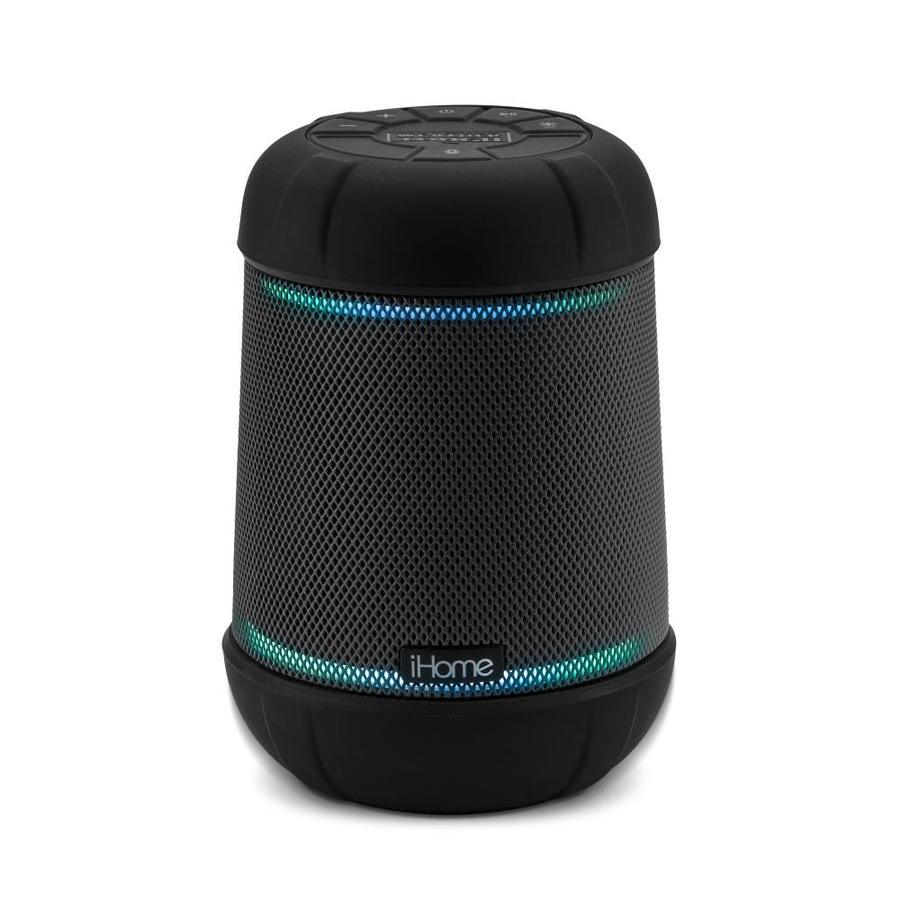 iHome Bluetooth Rechargeable Waterproof Speaker with 360 degree Stereo ...