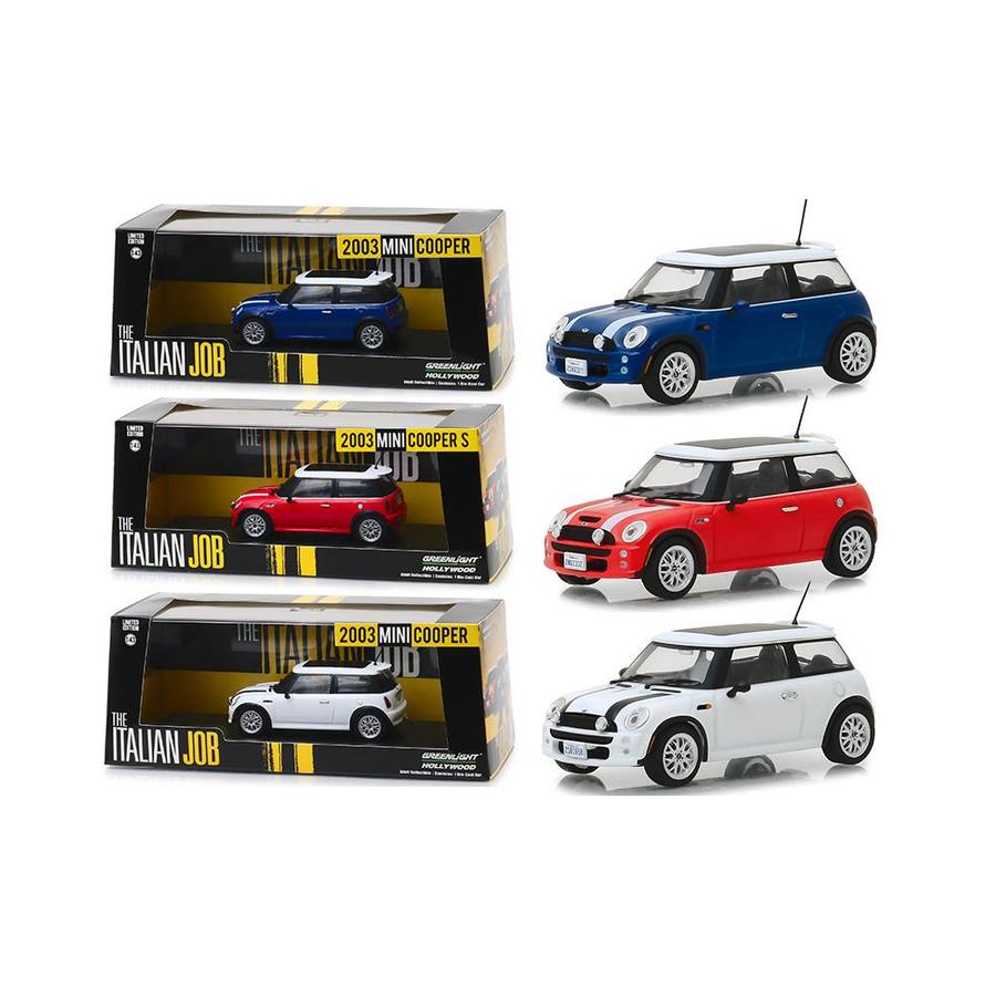 GreenLight Greenlight 86546-86547-86548 The Italian Job Movie 1 by 43 ...