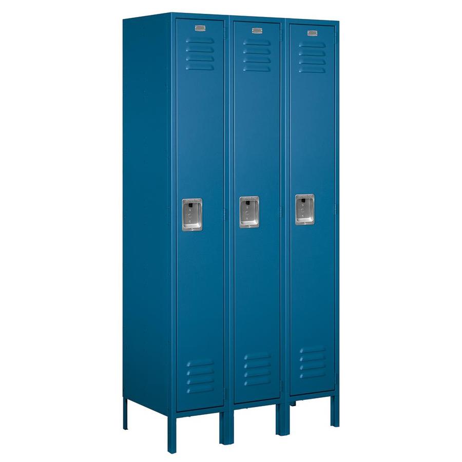 SALSBURY INDUSTRIES 12 -in Wide Single Tier Standard Metal Locker- 3 ...