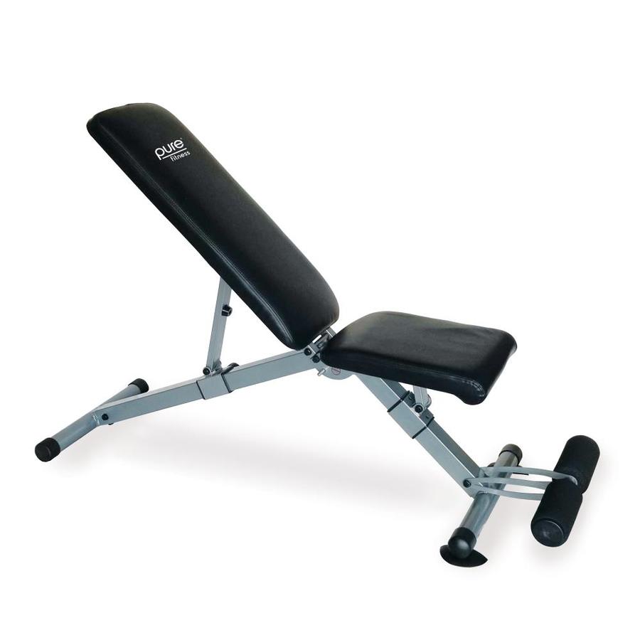 Pure Fitness Pure Fitness Pro Adjustable FID Weight Bench in the Weight ...