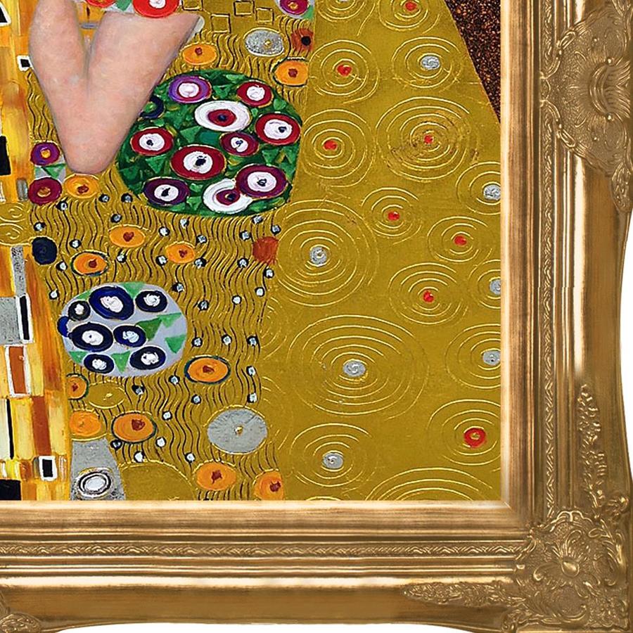 La Pastiche La Pastiche by overstockArt The Kiss by Gustav Klimt with ...