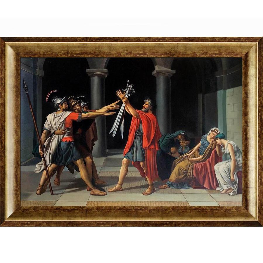 La Pastiche La Pastiche by overstockArt Oath of the Horatii, 1784-1785 ...