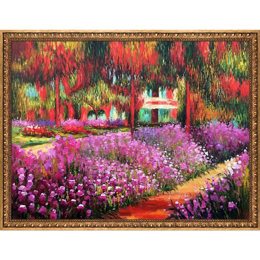 La Pastiche La Pastiche by overstockArt Artist's Garden at Giverny by ...