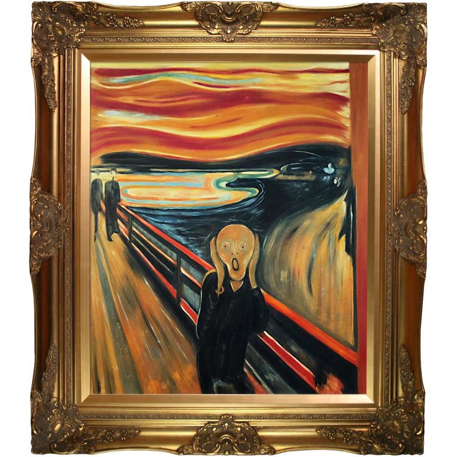 La Pastiche La Pastiche by overstockArt The Scream by Edvard Munch with ...
