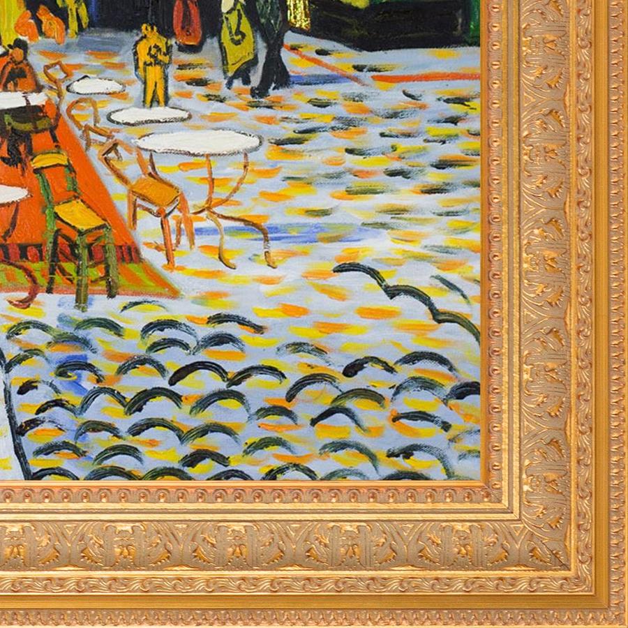 La Pastiche La Pastiche by overstockArt Cafe Terrace at Night by ...