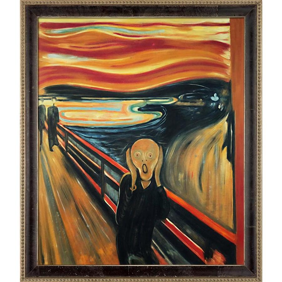 La Pastiche La Pastiche by overstockArt The Scream by Edvard Munch with ...