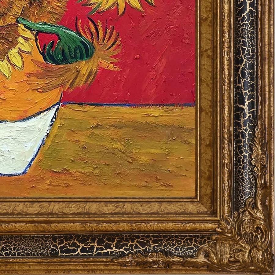 La Pastiche La Pastiche by overstockArt Sunflowers, Red by La Pastiche ...