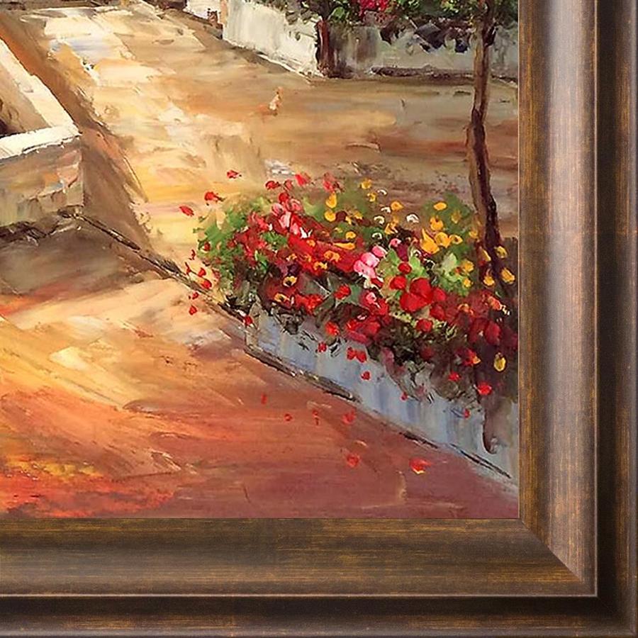 La Pastiche La Pastiche by overstockArt Vacation Harbor with Dark Wood ...