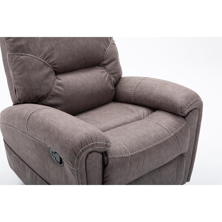 CASAINC Recliner Air Suede Comfortable Fabric Recliner Chair-Bedroom ...