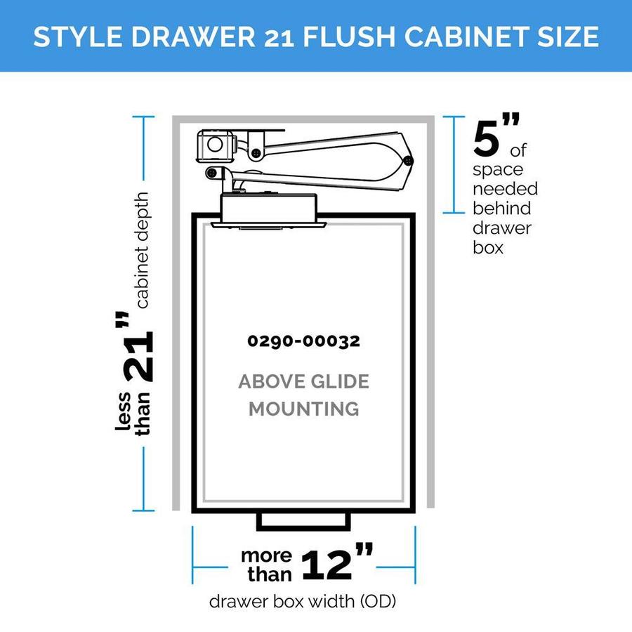 Docking Drawer Style Drawer Flush White 20-Amp Duplex Tamper Resistant ...