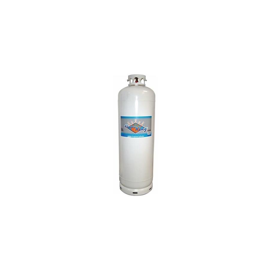 Flame King Flame King 100 lb Propane Cylinder with POL YSN-100 in the ...