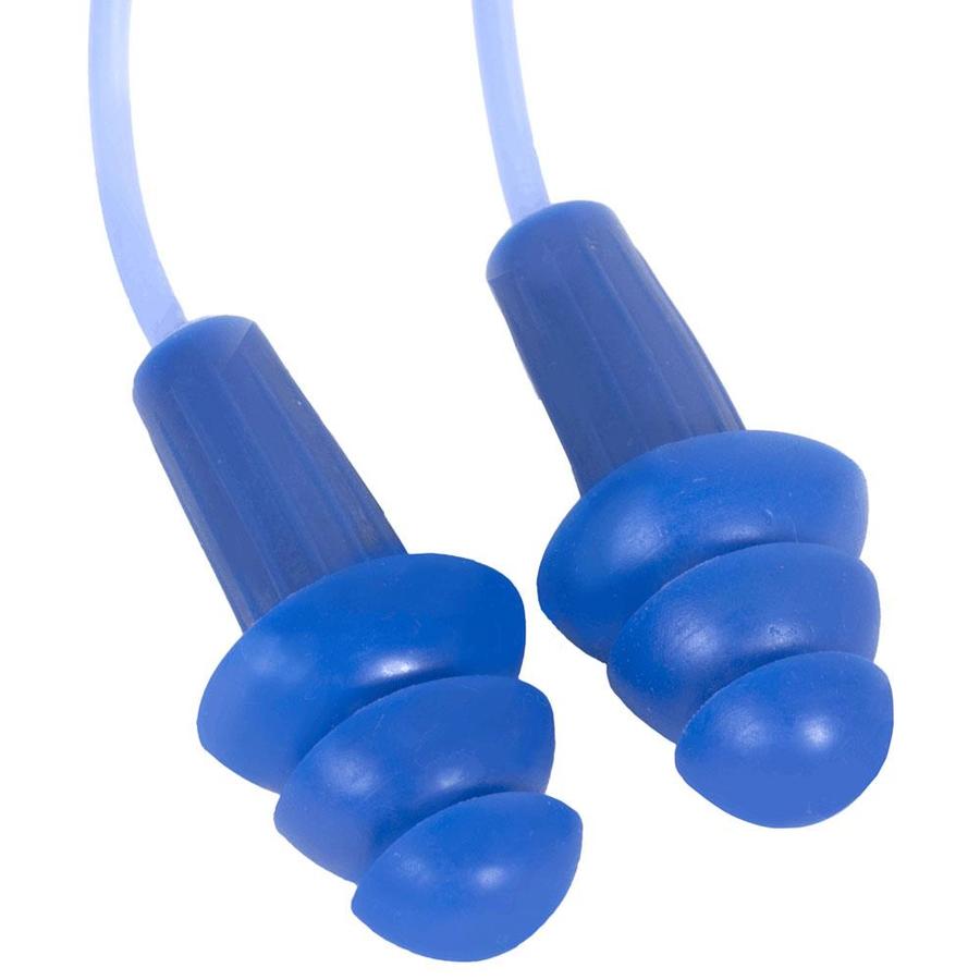 Jackson Safety Metal Detectable, Reusable Corded Foam Ear Plug, 26dB ...