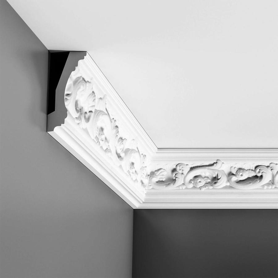 Orac Decor Orac Crown Moulding 4-5/8-in x 78-in Primed Polyurethane ...