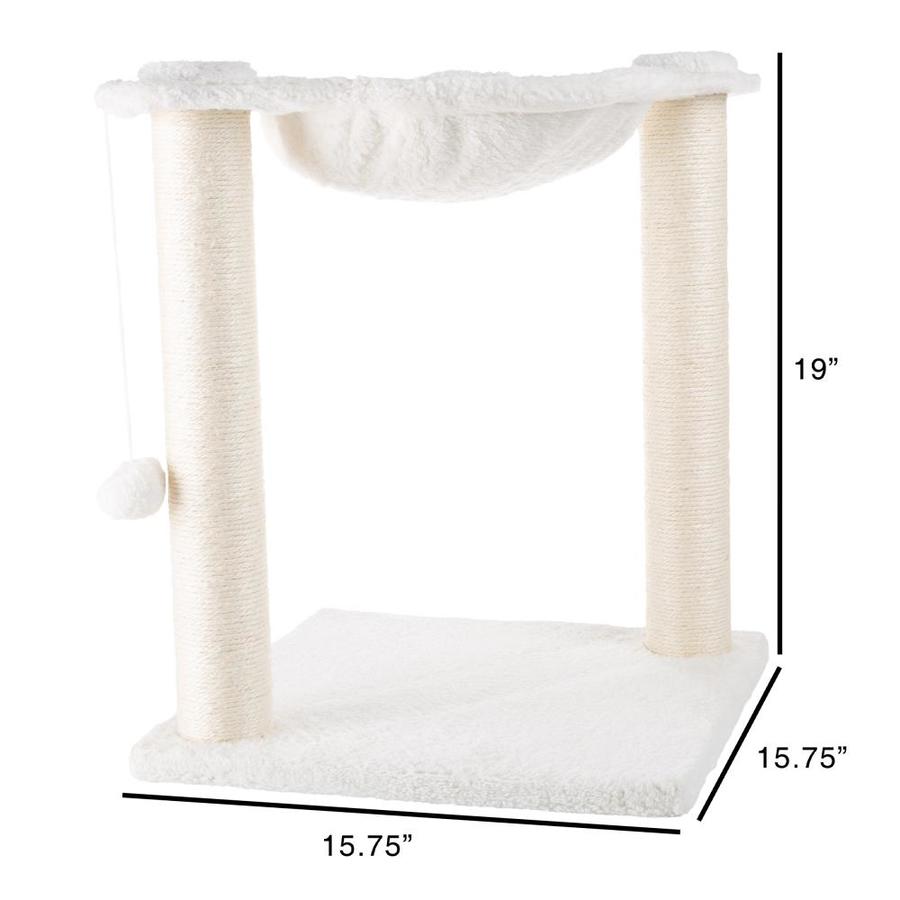 Pet Pal Cat Trees 19-in x 15.75-in Cat Tree in the Cat Trees ...