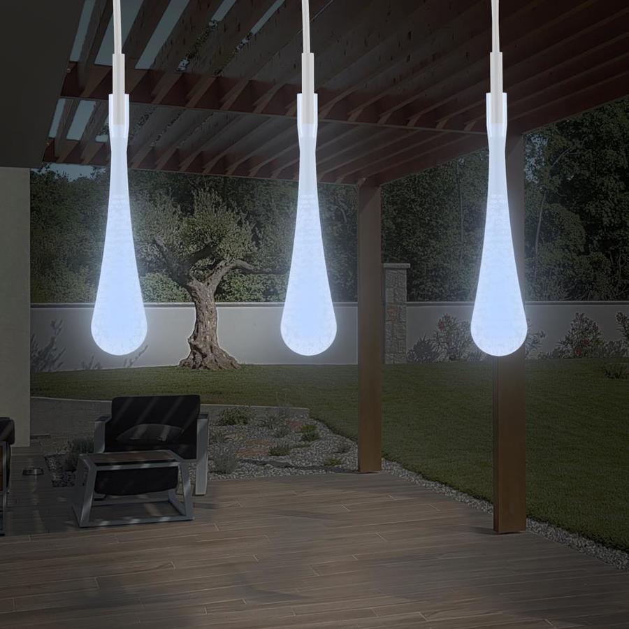 Nature Spring String Lights- Set of 2 30 Bulb Solar Power Outdoor LED ...