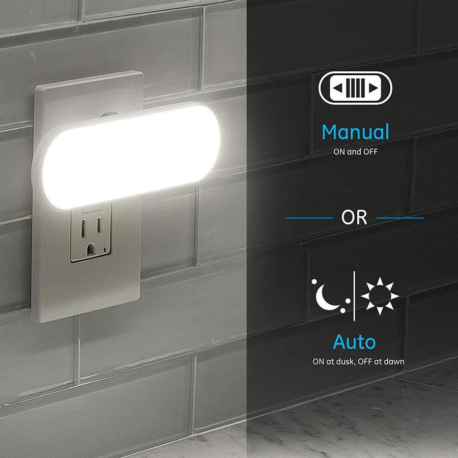 GE GE UltraBrite LED Light Bar, Tri-Switch, Oval, White, Frosted Shade ...