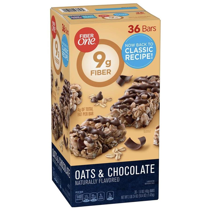 Fiber One Fiber One Chewy Bars Oats and Chocolate, 1.4 oz, 36 in the ...