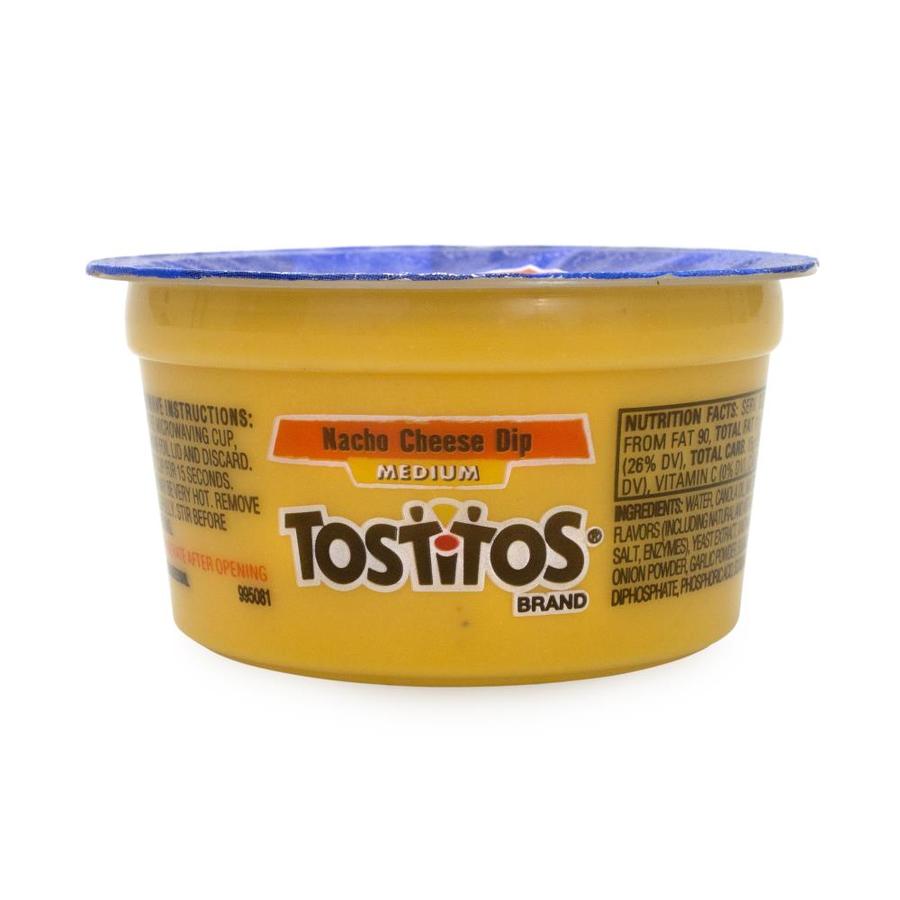 Tostitos Tostitos Nacho Cheese Dip To-Go -Cup, 3.6 oz, 30 in the Snacks ...