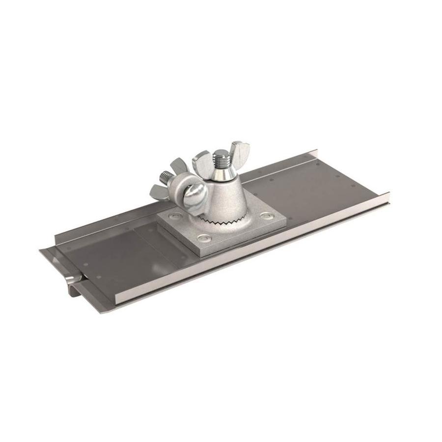 Bon Tool 10 in. x 3-1/2 in. Stainless Steel Walk Groover with 1/2 in. x ...