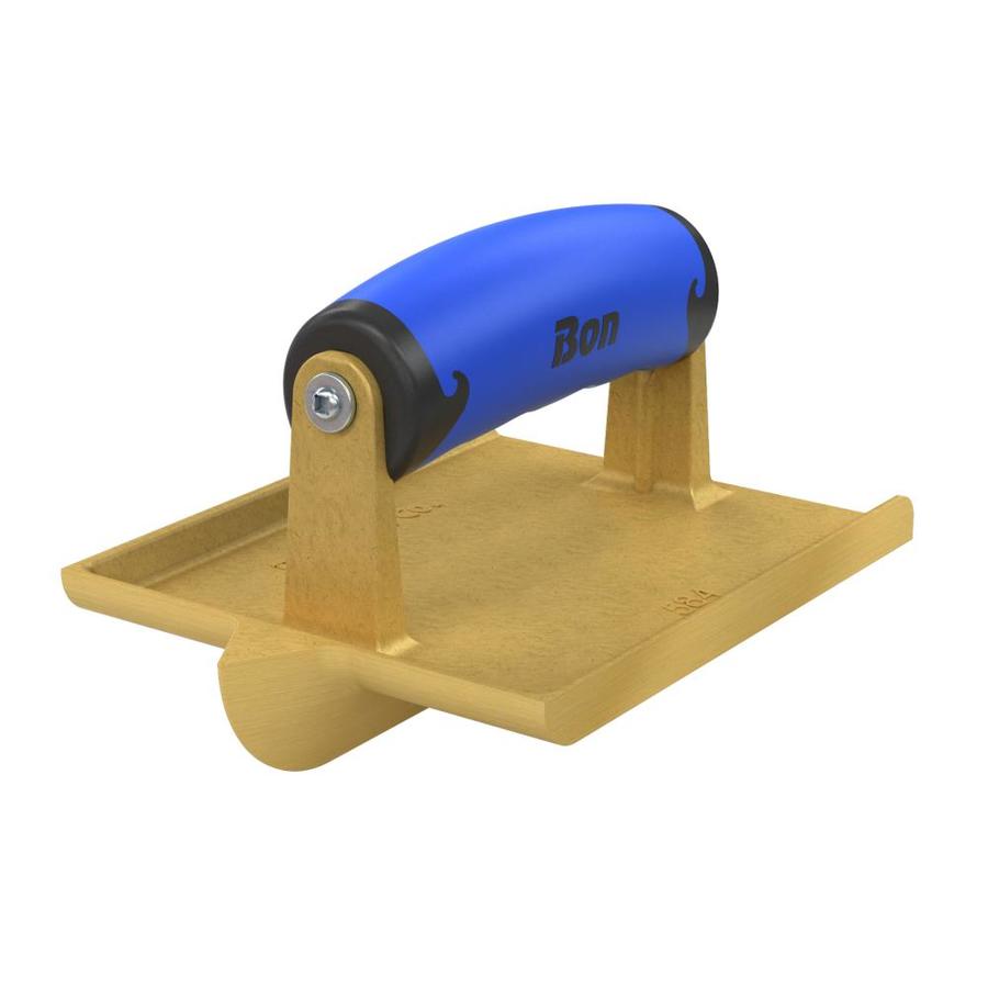 Bon Tool 6 in. x 4-1/2 in. Bronze Hand Concrete Groover with 3/4 in. x ...