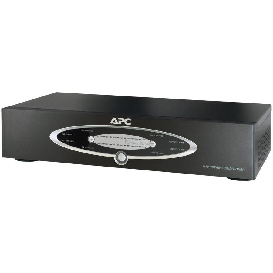 APC 12-Outlet H-Type Rack-Mountable Power Conditioner with Coaxial ...
