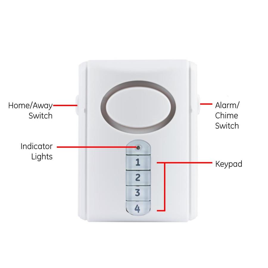 GE GE Deluxe Door Alarm, Keypad Activation 3pk Kit in the Security ...