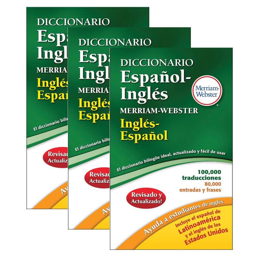 Merriam-Webster Diccionario Espanol-ingles, Pack of 3 in the Books ...