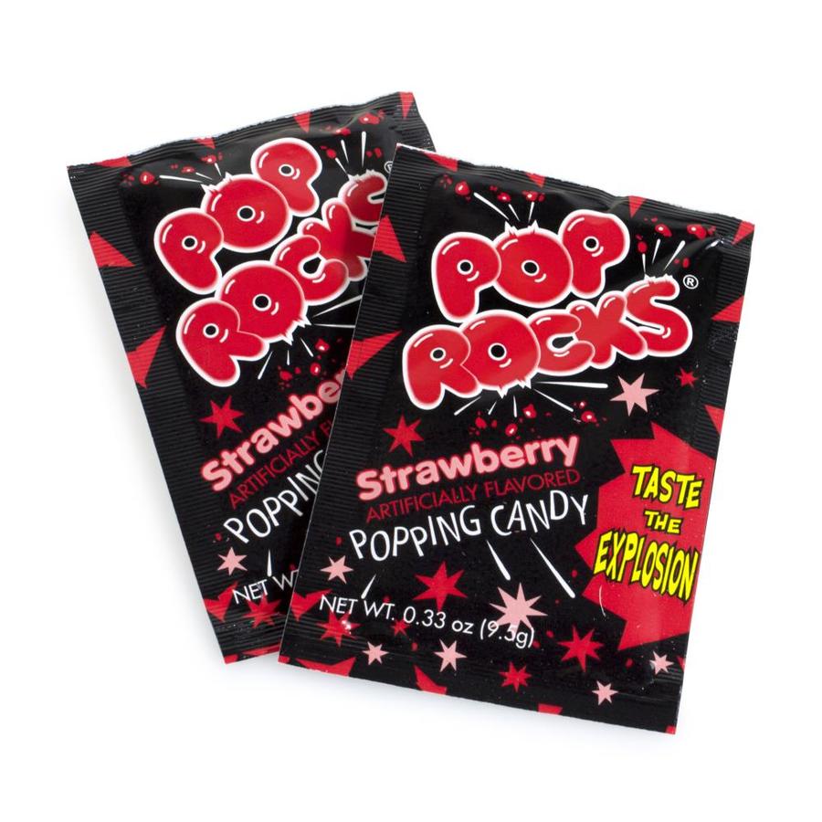 Pop Rocks Pop Rocks Strawberry, 24 in the Snacks & Candy department at ...