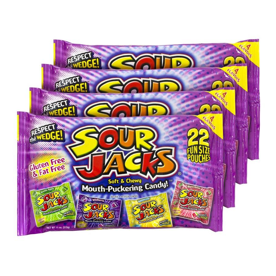 Sour Jacks Sour Jacks Variety Bag, 22 , 4 Pack in the Snacks & Candy ...