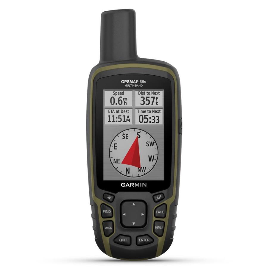 Garmin GPSMAP 65s Multi-Band/Multi-GNSS Handheld with Sensors in the ...