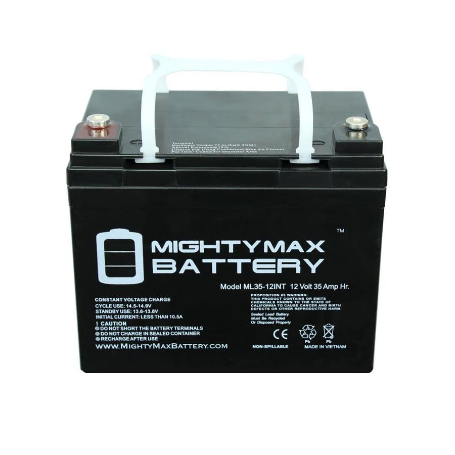 Mighty Max Battery 12V 35AH SLA Internal Thread Battery for Toro Time ...