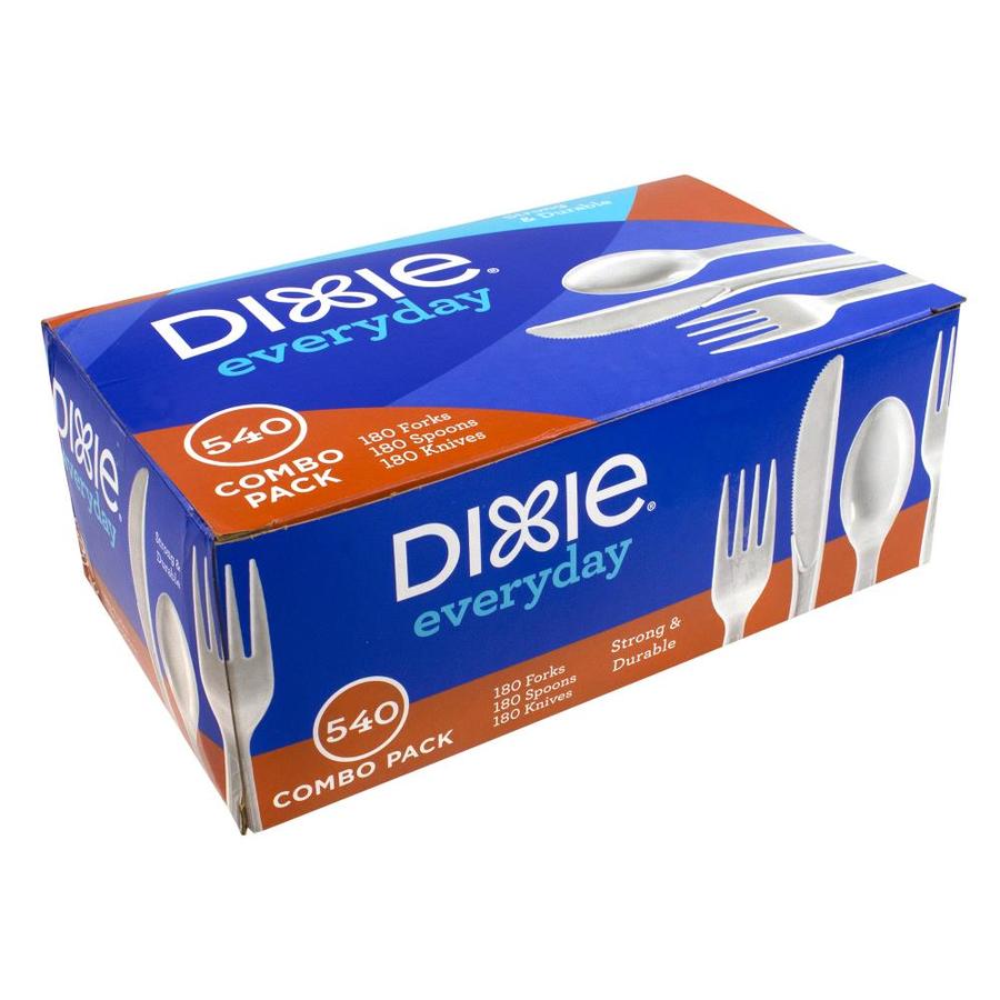 Dixie Dixie Everyday Cutlery Combo Pack, 540 in the Disposable Cutlery ...