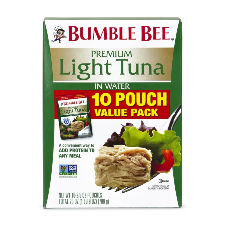 BUMBLE BEE BUMBLE BEE Premium Light Tuna in Water Value Pack, 2.5 oz ...