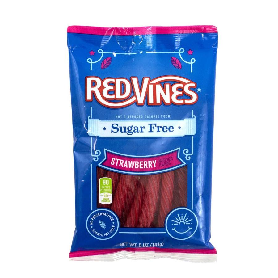 Red Vines Red Vines Sugar-Free Strawberry, 5 oz, 6 in the Snacks ...