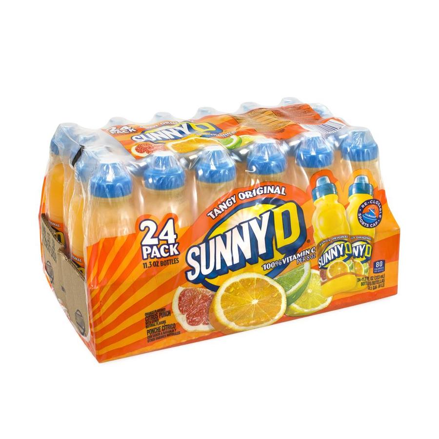 Sunny D Sunny D Tangy Original, 11.3 -fl oz, 24 in the Single-Serve ...