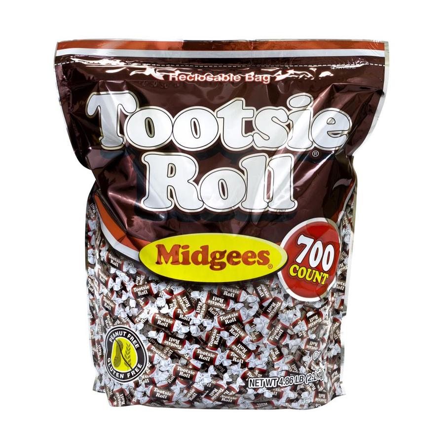 Tootsie Tootsie Roll Chocolate Candy Midgees, 700 in the Snacks & Candy ...