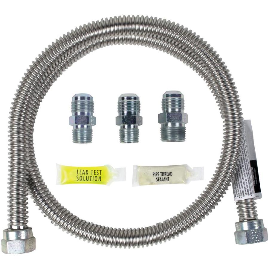Certified Appliance Accessories 4-ft 5/8-in Fip Inlet x 5/8-in Fip ...