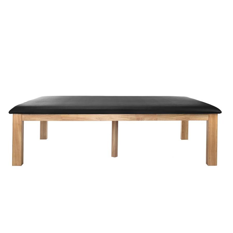 AdirMed Black Upholstered Wooden Massage Therapy Treatment Table in the ...